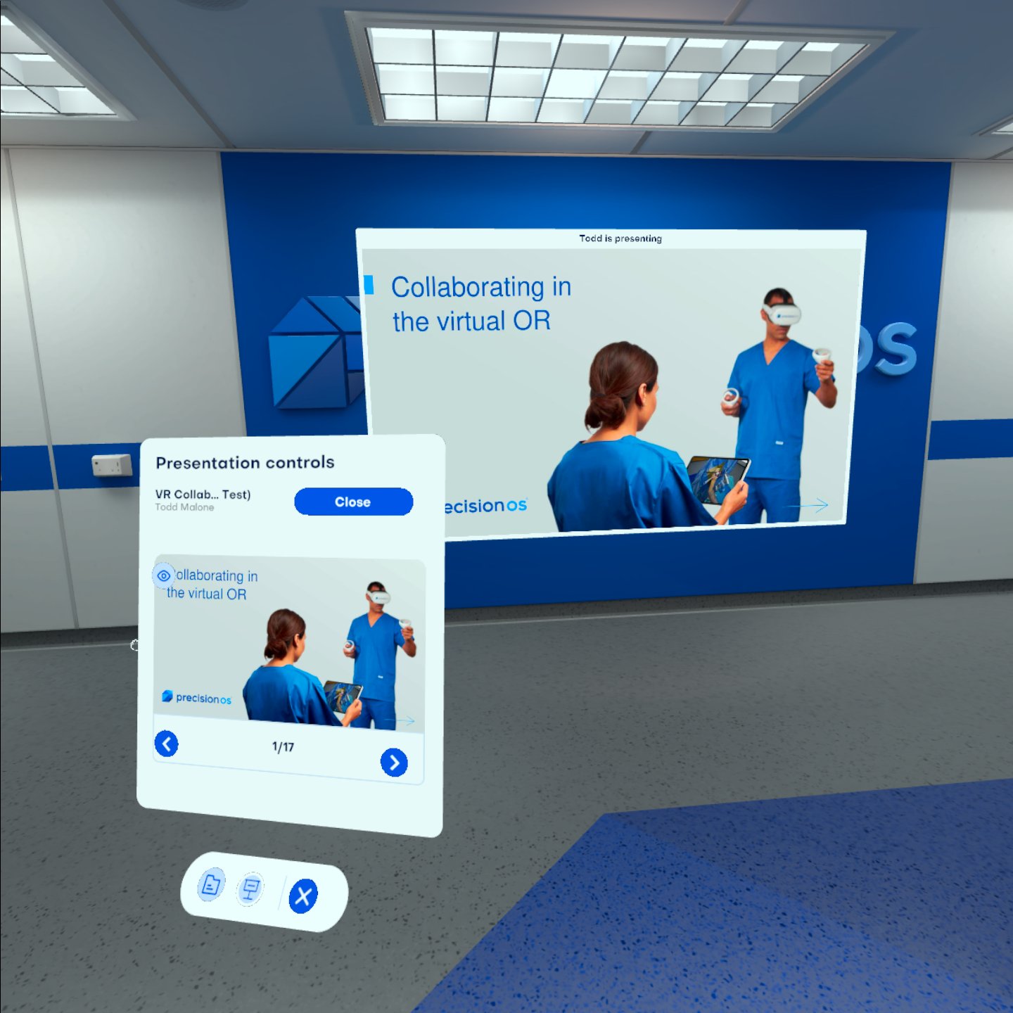 How to present in VR using VR Projector